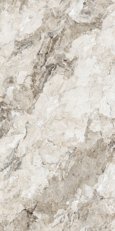 Light Gray Marble Look Sintered Stone Tiles